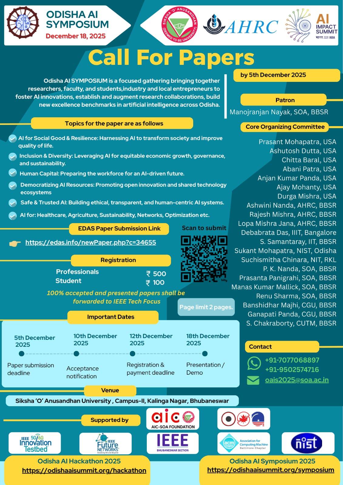 Odisha AI Summit 2025 - Where Ancient Wisdom Meets AI